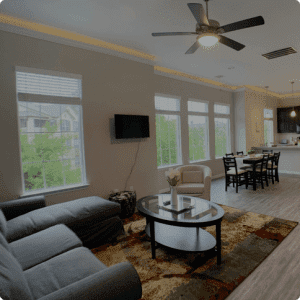 10 Feet High Ceilings & Open Floor Plans